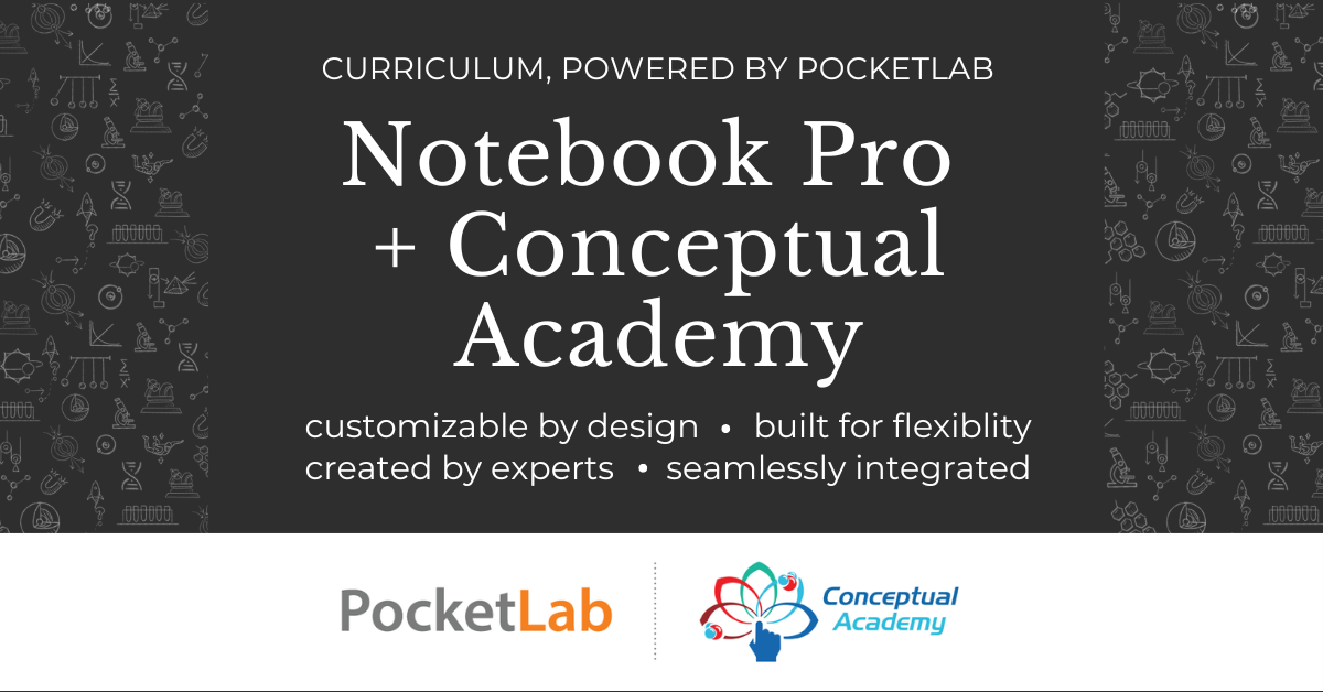 PocketLab + Conceptual Academy